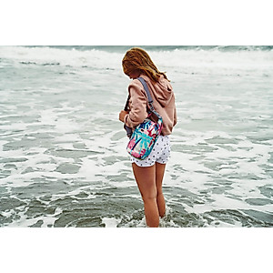 Skog Å Kust DrySak - Roll Top Waterproof Bag for Travel & Outdoors - 5L Palm