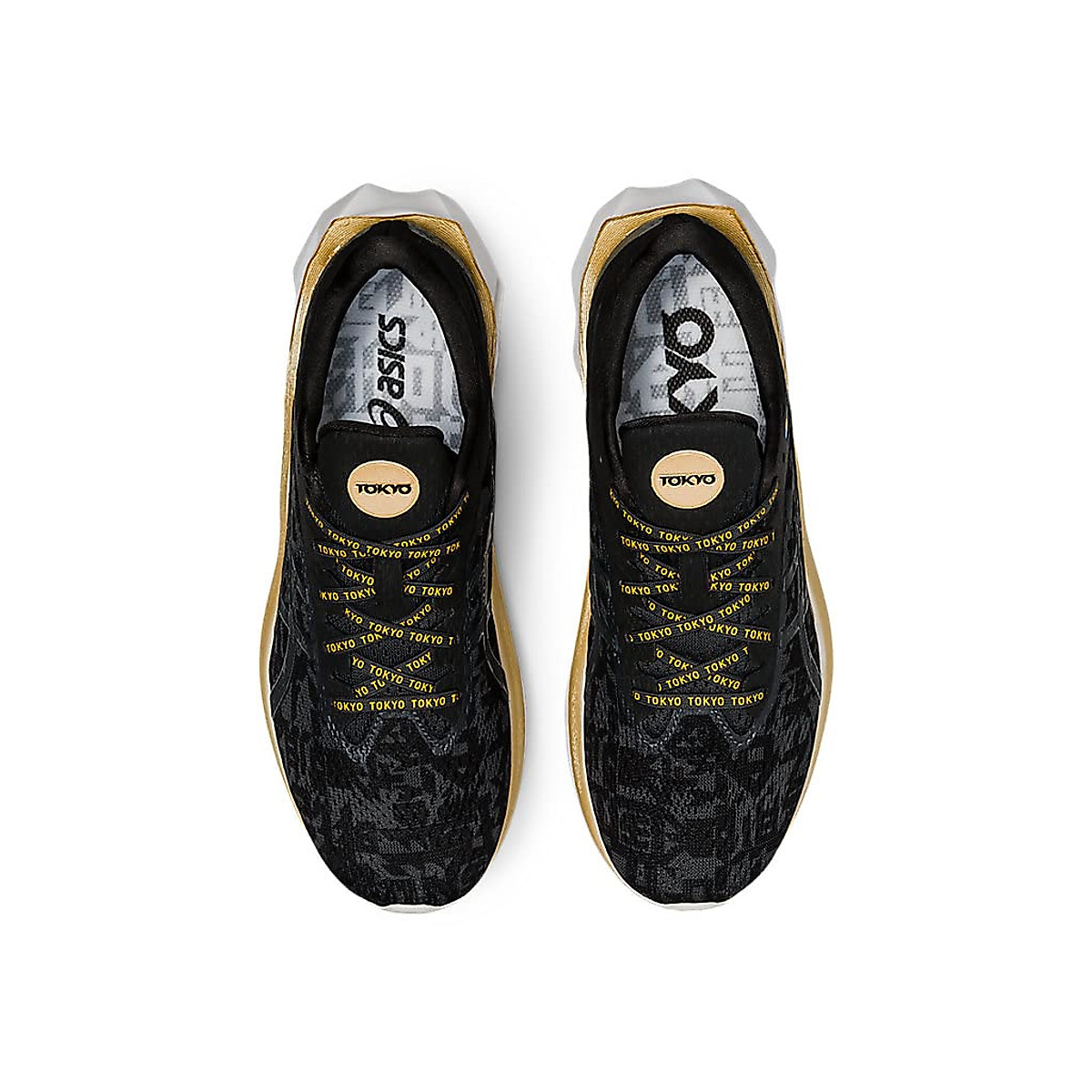 ASICS Women's Novablast Running Shoes, 9.5, Black/Graphite Grey