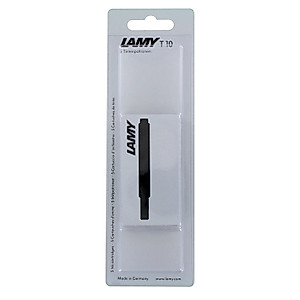 Lamy Fountain Pen Ink Cartridges, Black Ink, Pack of 20 (LT10BKB)