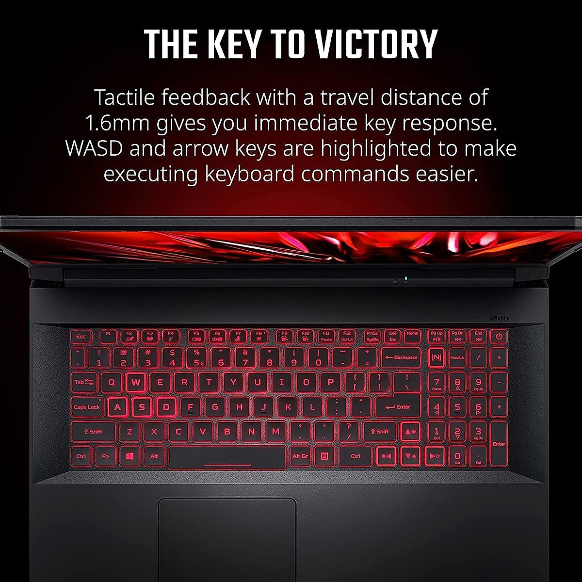 Acer 2022 Newest Nitro 5 Gaming Laptop, 15.6" FHD 144Hz IPS-Display, Intel Core i7-11800H, NVIDIA GeForce RTX 3050 Ti, 8GB DDR4, 1TB SSD, Backlit KB, Killer Wi-Fi 6, Windows 11, Black
