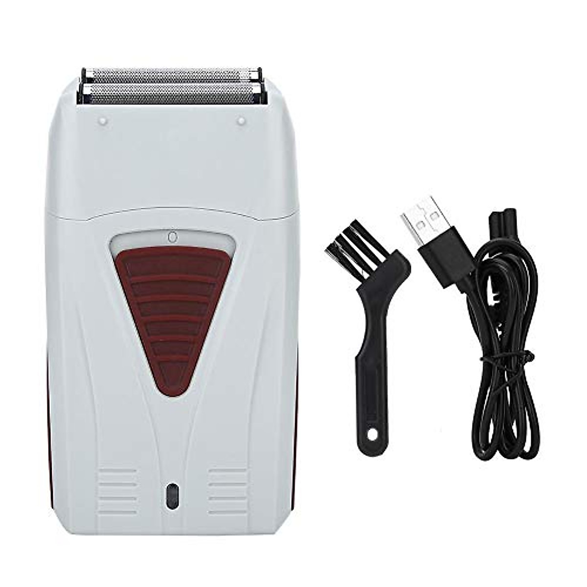 Electric Shaver, Electric Hair Trimmer Kit USB Rechargeable Reciprocating Electric Shaver Beard Trimmer Wet & Dry , Clean Brush for Beauty Salon Barber and Home Use
