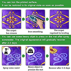 Area Rugs Indoor Door Mat,Aladdins Magic Carpet,Washable Rugs Carpet for Bedroom Living Room Non Slip Rug