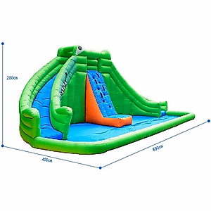 Inflatable Castle Children's Climbing Trampoline Children's Outdoor Playground Water Park Slide Naughty Castle