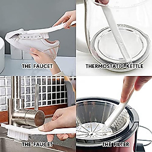 Small Scrub Brushes for Cleaning,Crevice Cleaning Tool Set for Track Juicer Toaster Sink Tile Grout Grater Seafood,Detailing Cleaning Supplies Gadgets for Kitchen Appliances