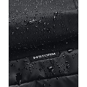 Under Armour Adult Gametime Backpack, Black (001)/White, One Size Fits All