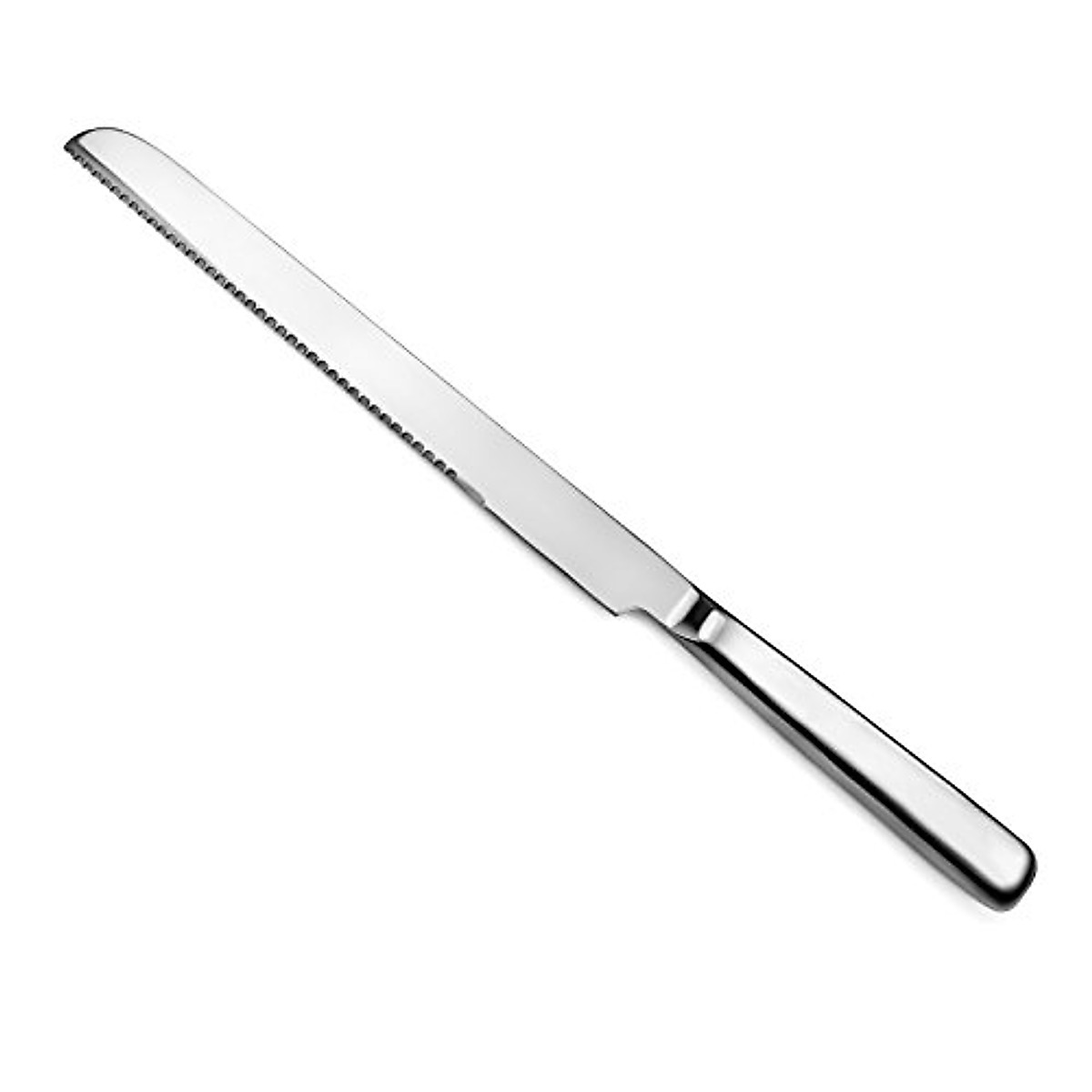New Star Foodservice 52008 Hollow Handle Bread Knife, 14", Silver