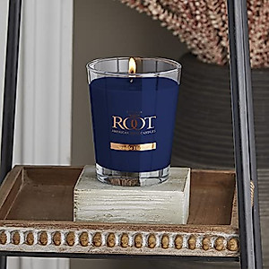 Root Candles Scented Candles Honeycomb Veriglass Premium Handcrafted Beeswax Blend Candle, Large, Seaside Harbor