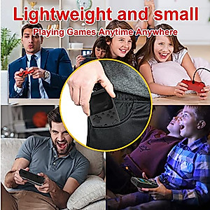 Retro Handheld Game Console, 500 Games Portable Hand Held Video Game for Kids & Adult Classical FC Games with 3.0-Inch Screen Rechargeable Battery Handheld Gaming Two Players Support for TV