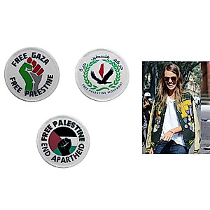 Palestine Padded Appliques Patches Craft Toy Clothes Sewing Adult Backpack Hat Accessories