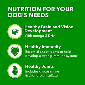 IAMS Smart Puppy Large Breed Dry Dog Food with Real Chicken, 15 lb. Bag