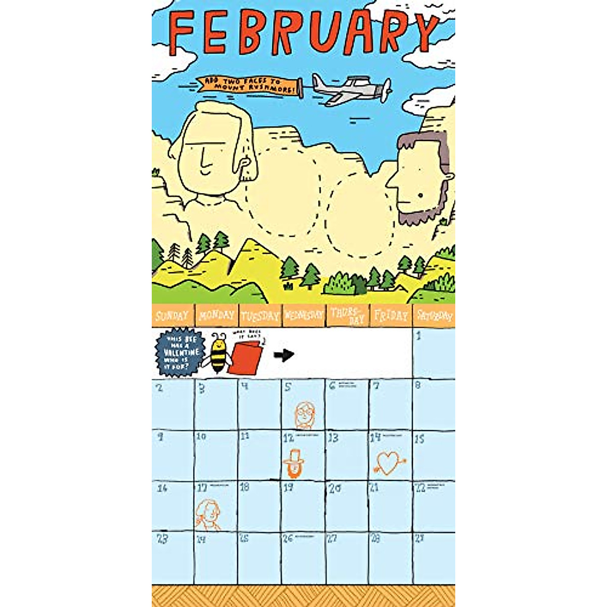 Kid's Awesome Activity Wall Calendar 2020