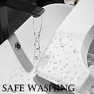 Toilet Stool Foldable Poop Stool Adult Bathroom Stool Toilet Step Poop Foot Stool with Scented Bead Box Folding Squat for Toddler and Adult Bathroom Stool 7-inch Height Toilet Assistance Steps White