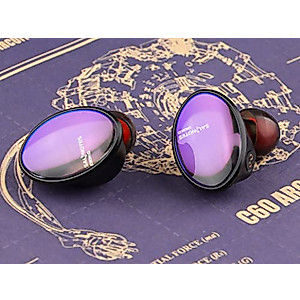 7Hz x Crinacle Salnotes Dioko HiFi 14.6mm Planar Diaphragm Driver in Ear Earphone IEMs with CNC Aviation-Grade Aluminum Case, Detachable 4-Core Litz OCC Copper Cable for Audiophile Musician Studio