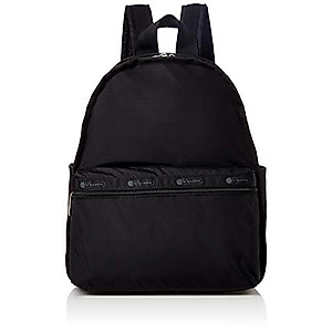 LeSportsac Women's Classic Basic Backpack, Black, One Size