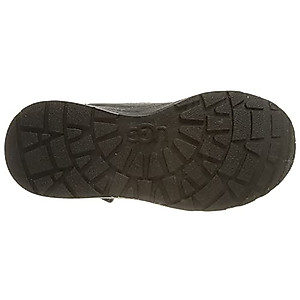 UGG K Toty Weather Snow Boot, Black/Charcoal, 13 US Unisex Little Kid