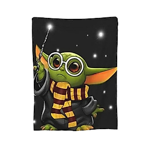 LAOSHIZI Blanket Ultra-Soft Micro Fleece Blanket Throw All Seasons for Kids Adults Warm Throw Blanket for Nap (50inx40in), Green (GGAI-OK121)