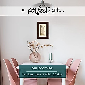 Greatest Parents Wood Wall Frame Art Plaque | 8.5 inches x 12.5 inches | Wall Hanger and Easel Back | The Greatest Parents on Earth | by James Lawrence