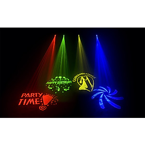 ADJ Products GOBO PROJECTOR IR Projection Lighting Effect, Black