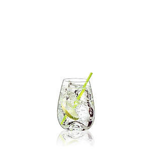 RONA Drink Master # 3 Stemless Wine Glass | Set of 4 | 16 oz. |