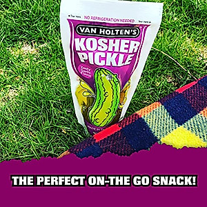 Van Holten's Pickles - Jumbo Kosher Garlic Pickle-In-A-Pouch - 12 Pack