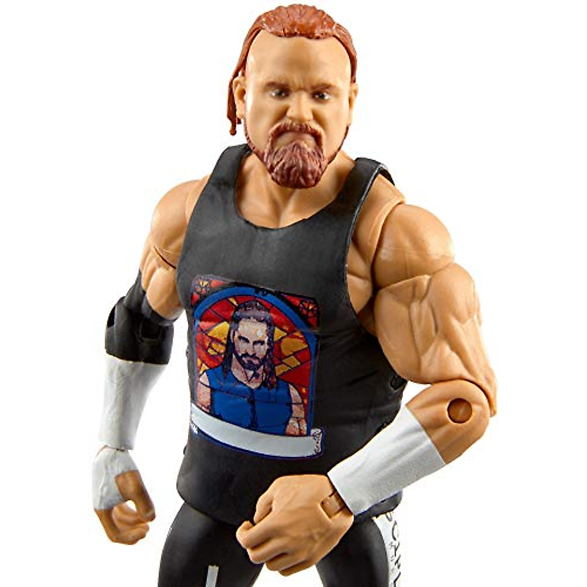 WWE Murphy Elite Collection Action Figure, 6-in/15.24-cm Posable Collectible Gift for WWE Fans Ages 8 Years Old & Up