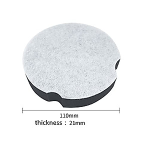 AMSAMOTION 3PACK Filter Compatible with Bissell PowerForce Compact Lightweight Upright 1520 Series and 2112 Series Vacuum Cleaner, Compare to Part #1604896/160-4896