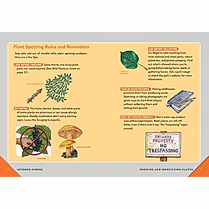 Outdoor School: Tree, Wildflower, and Mushroom Spotting: The Definitive Interactive Nature Guide