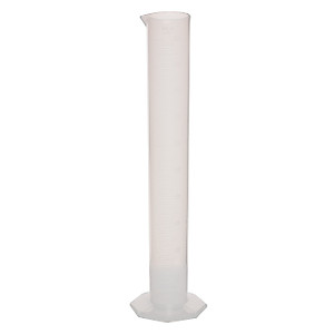 SP Bel-Art Single Scale 1000ml Polypropylene Graduated Cylinder; 10.0ml Graduation (F28458-0000)