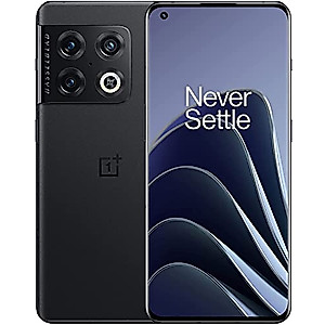 OnePlus 10 Pro 5G 128GB 8GB RAM Factory Unlocked (GSM Only | No CDMA - not Compatible with Verizon/Sprint) China Version w/Google Play - Black