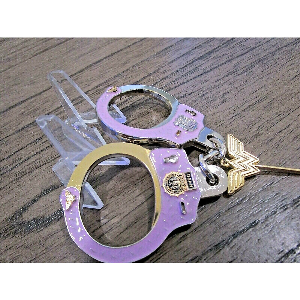 NYPD Detectives Wonder Woman Pink Handcuffs Challenge Coin