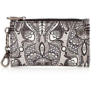Sakroots Encino Essential Wallet, Black & White Soulful Desert