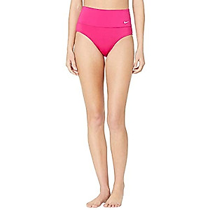 Nike Essential High-Waist Bottoms Fireberry LG