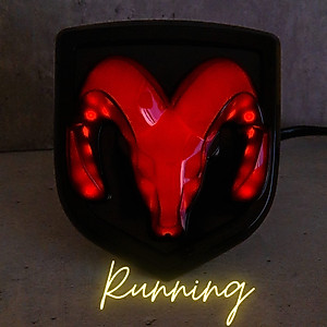 Autogem Officially Licensed RAM Hitch Cover (Black)