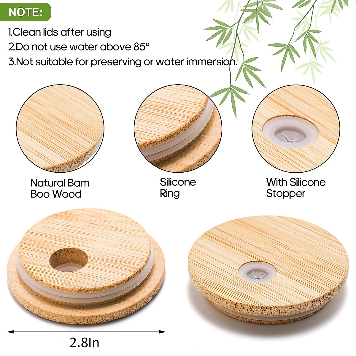 WUWEOT 6 Pack Sublimation Glass Cans, 18 Oz Frosted Sublimation Blanks, Reusable Wide Mouth Mason Jar Tumbler Cups, Beer Can Shaped Glass with Straw and Brush for Iced Coffee, Juice, Soda