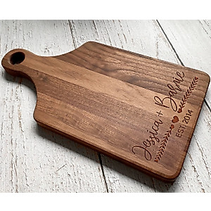Custom Cutting Boards Wood Engraved Housewarming Gift Personalized Mr Mrs Cutting Board Engraved Cutting Board