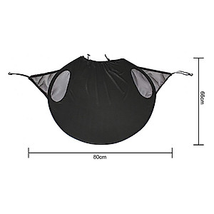 RONGXG Upgraded Baby Sunshade Stroller Cover Universal Pushchair Pram Stroller Rain Cover Buggy Throw Over with Canopy Raincover for Stroller Windproof Baby Cart Cover Mosquito Net Sun Shade Protector