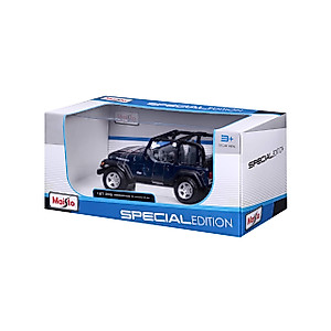 Maisto 1:27 Scale Jeep Wrangler Rubicon Diecast Vehicle (Colors May Vary)