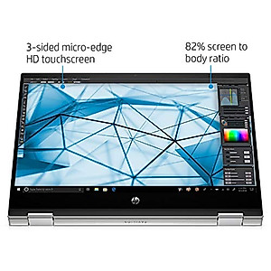 HP 2020 Newest Pavilion X360 2-in-1 Convertible 14" HD Touch-Screen Laptop, 10th Gen Intel Core i3-1005G1, 8GB Ram, 128GB Ssd, Wifi, Webcam, Win 10 S