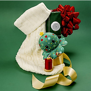 VoiceGift 60 Second Multi-Message Voice Recorder, Record Custom Messages for Plush Toy, Stuffed Bear Toy, Baby Doll Toy, and Pillow - 1 Pack