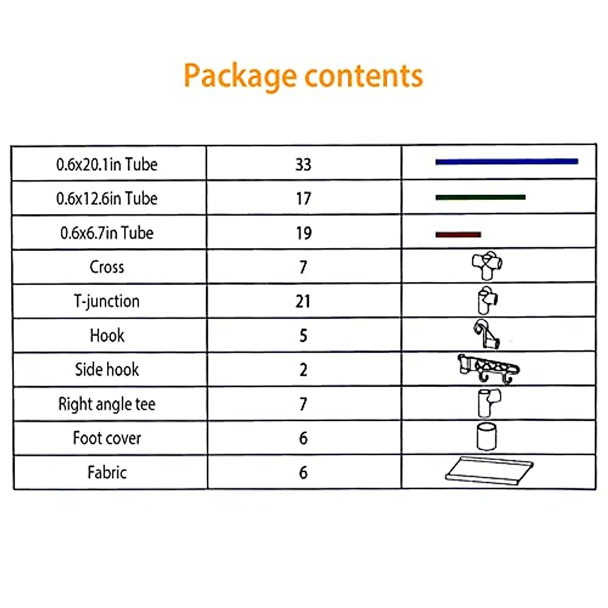 Moclever Garment Racks For Hanging Clothes, Freestanding Closet Wardrobe 66x42x14in, Clothing Shoe Organizer With 6 Shelves For Bedroom