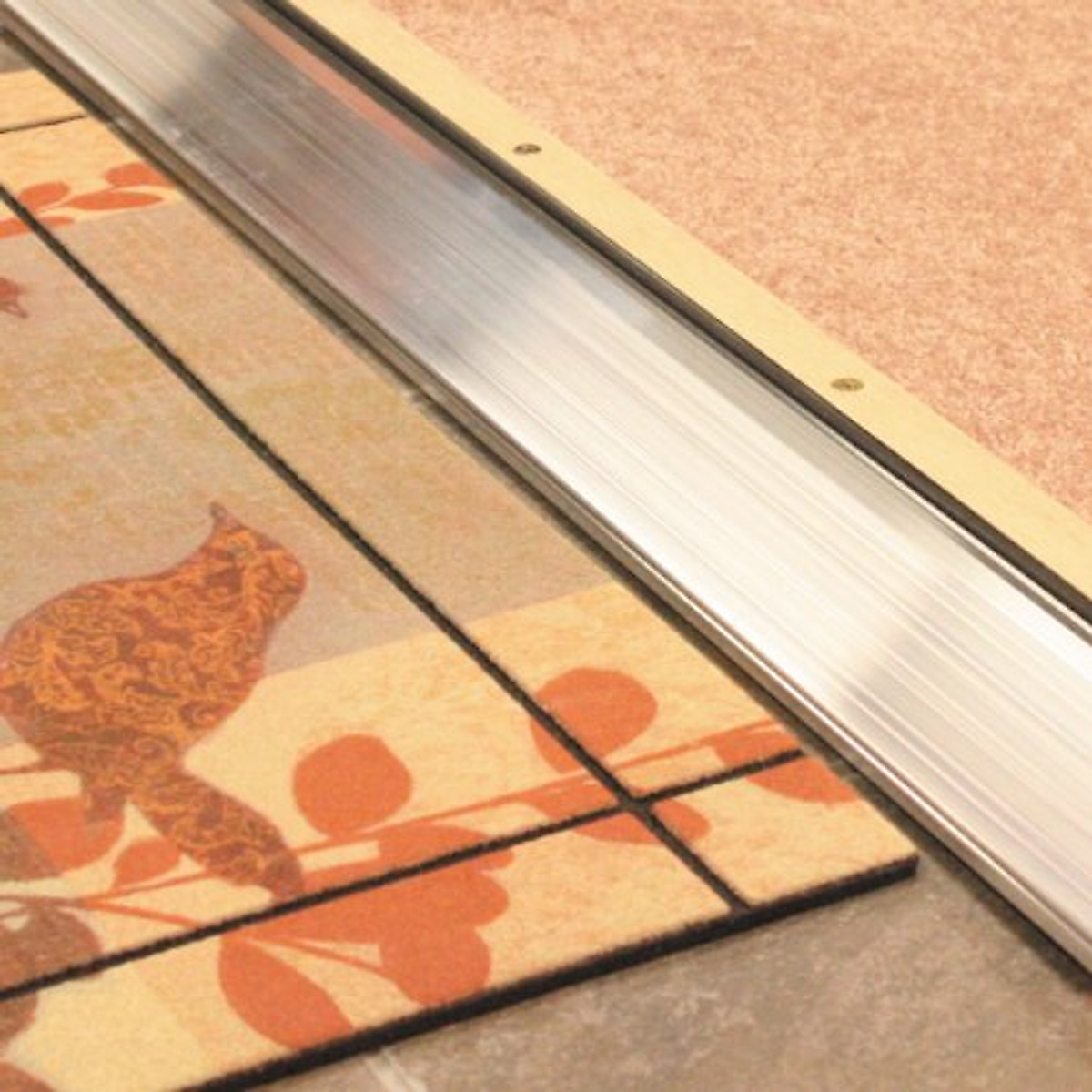 M-D Building Products 78600 1-1/8-Inch by 5-5/8-Inch - 36-Inch TH394 Adjustable Aluminum and Hardwood Sill Inswing, Mill