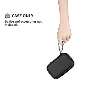 YINKE External Hard Drives HDD Carrying Case for Seagate/WD Elements/Toshiba Canvio Basics/WD My Passport, Portable Travel Case Protective Cover Storage Bag