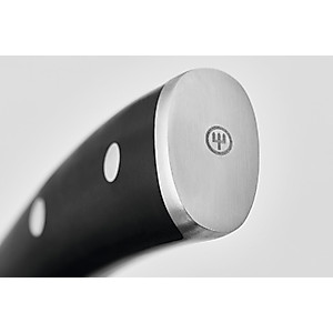 Wüsthof Classic IKON Precision Forged High-Carbon StainlessSteel German Made, St, 4.5" Steak Knife Full-Tang Handle with Half Bolster