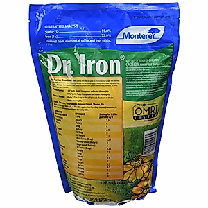 Monterey LG7115 Dr Soil Acidifier Granules Iron and Elemental Sulfur Acidic Fertilizer, 7 lb