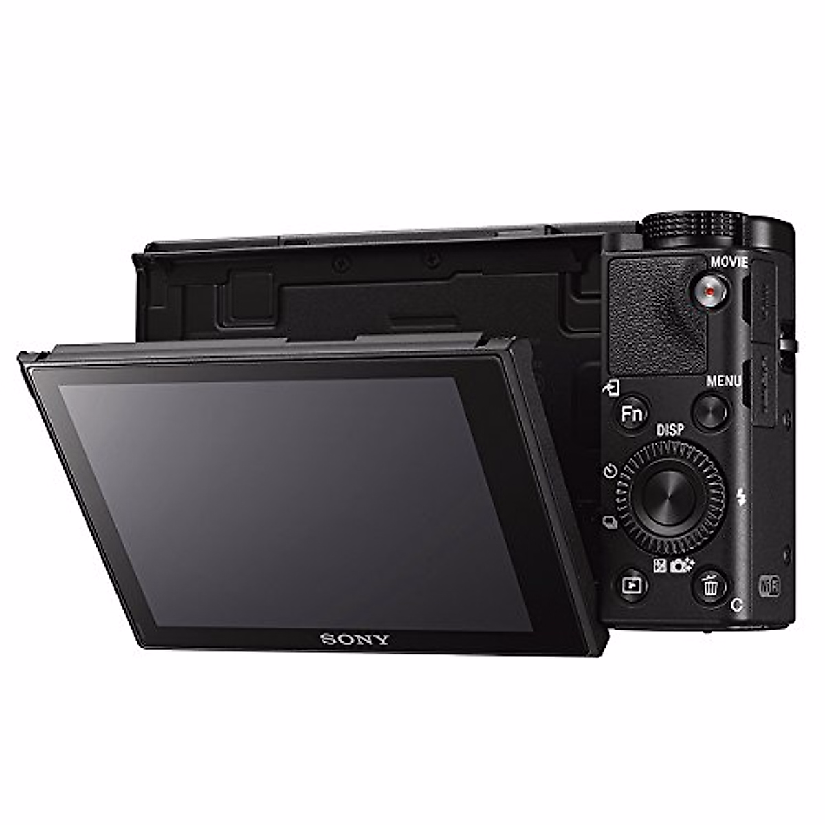 Sony Cyber-Shot DSC-RX100 V 20.1 MP Digital Still Camera with 3" OLED, flip Screen, WiFi, and 1” Sensor DSCRX100M5/B