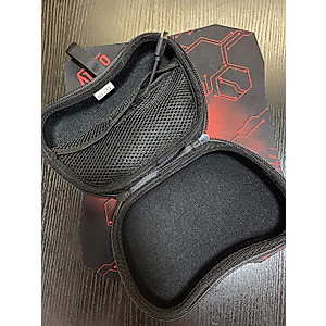 Orzly Case for Google Stadia Controller - Protective Case with Internal Storage Pocket for Charging Cable