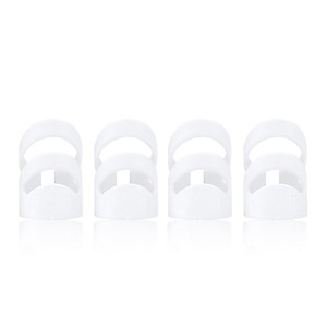 4Pcs Plastic Finger Picks, Guitar Finger Protectors Guitar Thumb Picks Fingertip Protector Set Plastic for Guitar Bass Ukulele Mandolin Delrin Picks Medium Guitar Finger Span