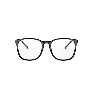 Ray-Ban RX5387 Square Prescription Eyeglass Frames, Black/Demo Lens, 54 mm