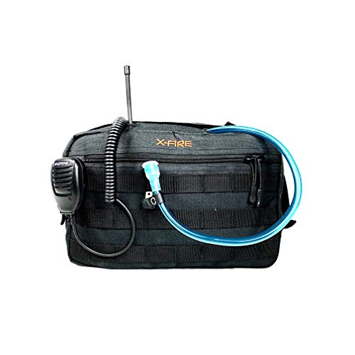 X-FIRE® MOLLE Radio Chest Harness Admin Pouch Pack Tool Bag with Dual Antenna Ports