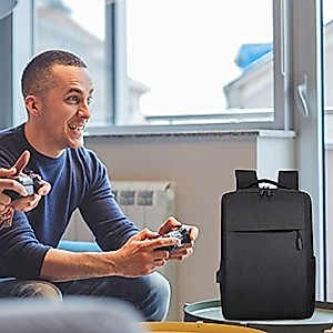 Activane Carrying Case for PS5,Game Console Travel Bag for PS5, Travel Carrying Bag for PS5 Protective Scratchproof Storage Bag with Adjustable Shoulder Strap Travel Backpack for PS5 Game Console